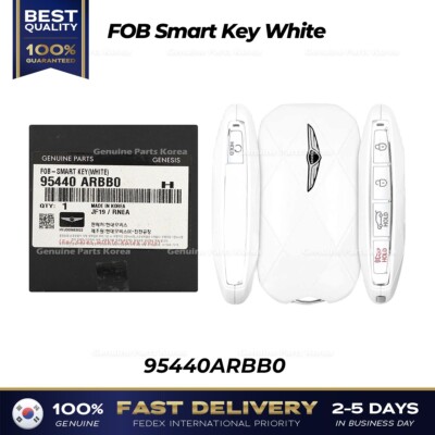 ⭐Genuine⭐ FOB Smart Key White 95440ARBB0 for Hyundai Genesis GV70 | eBay