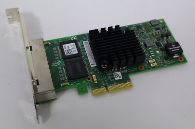 Dell Intel i350-T4 Quad Port Gigabit PCIe Full Height Network Adapter ...