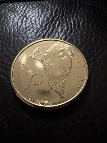 Walt Disney World 50th - Gold Medallion - Dory | eBay