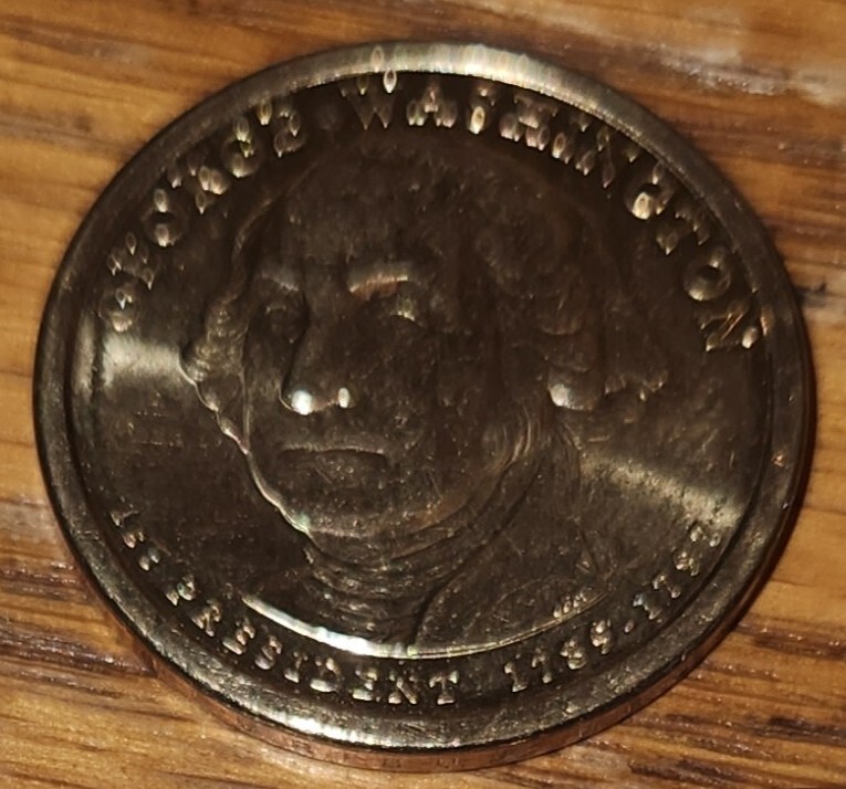 1- 2007-D George Washington One Dollar US Liberty Gold Color Coins | eBay