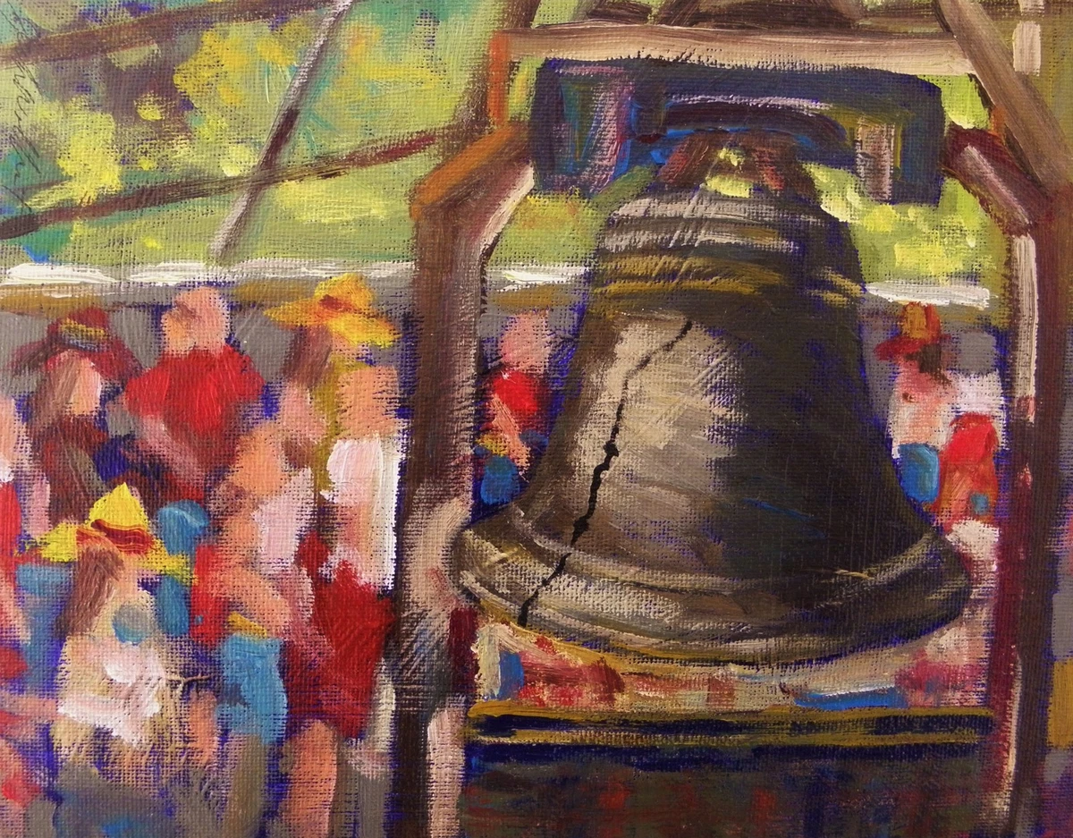 Liberty Bell Painting