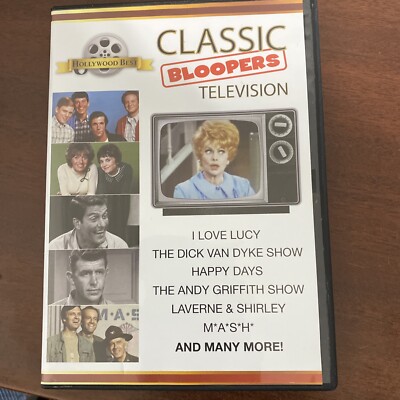 Classic TV Bloopers: Uncensored Hollywood Best DVD Dv4 | eBay
