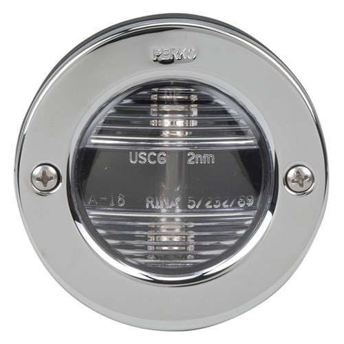 Perko Vertical Mount Stern Light 12VDC w/STS Bezel (0946DP1STS) | eBay