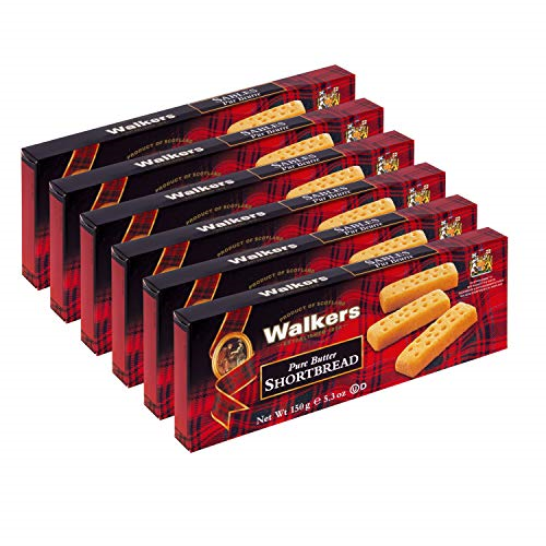 Walker's Shortbread Fingers, Pure Butter Shortbread Cookies, 5.3 Oz ...
