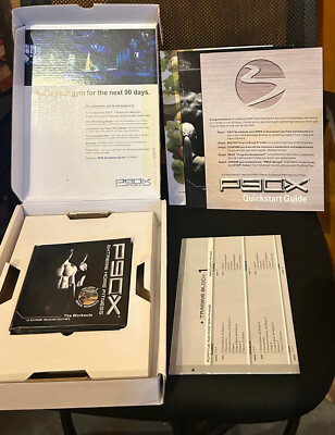 P90X Extreme Home Fitness Complete 12 Disc Set w/ Nutrition & Fitness ...