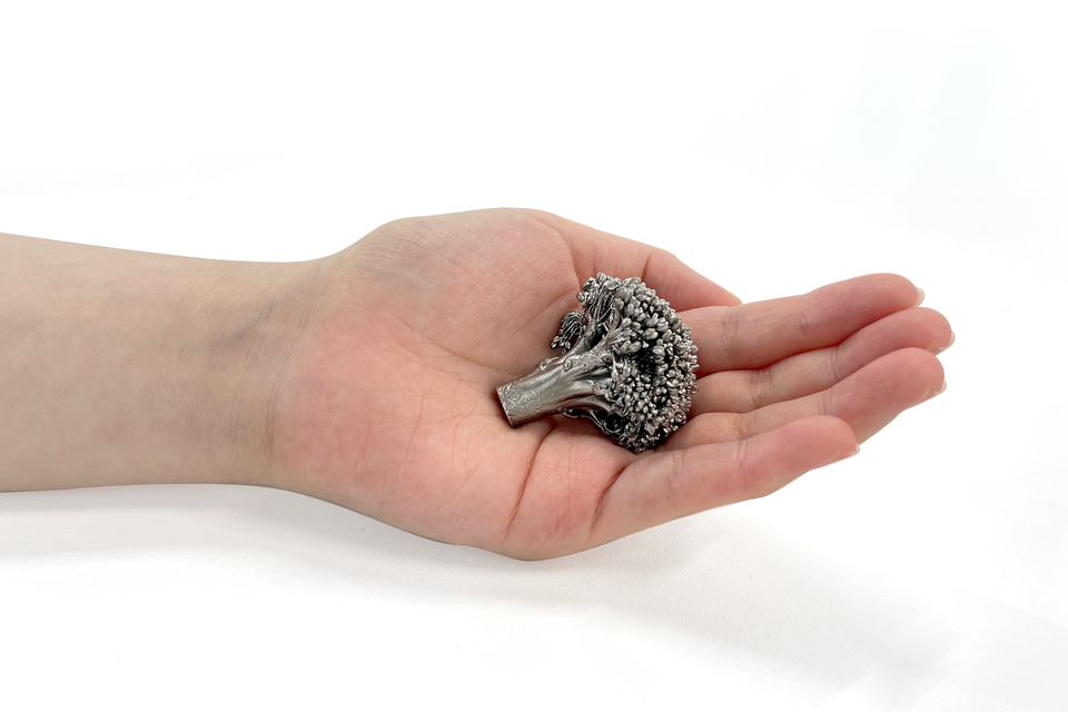 Metal Banana Hammer DX Bronze Broccoli Stainless Steel Paperweight Fake ...