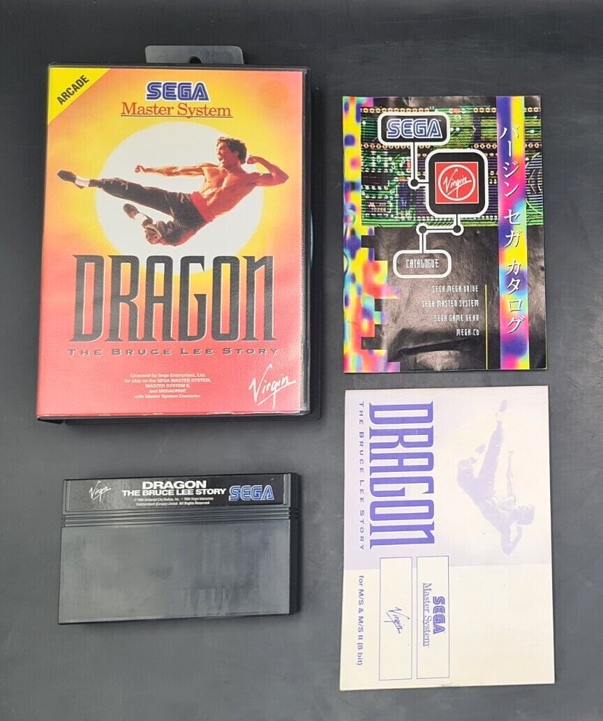 Dragon : The Bruce Lee Story Master System PAL - Prix - Photo ...