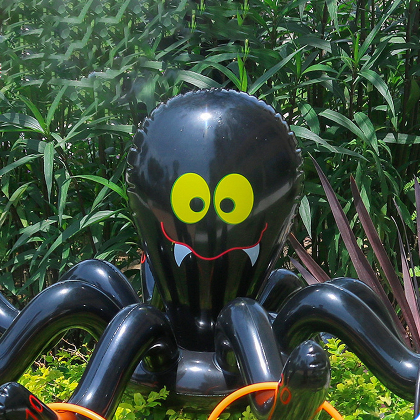 Odorless Ring Toss Toy Interactive Inflatable Spider Game Fun Halloween ...