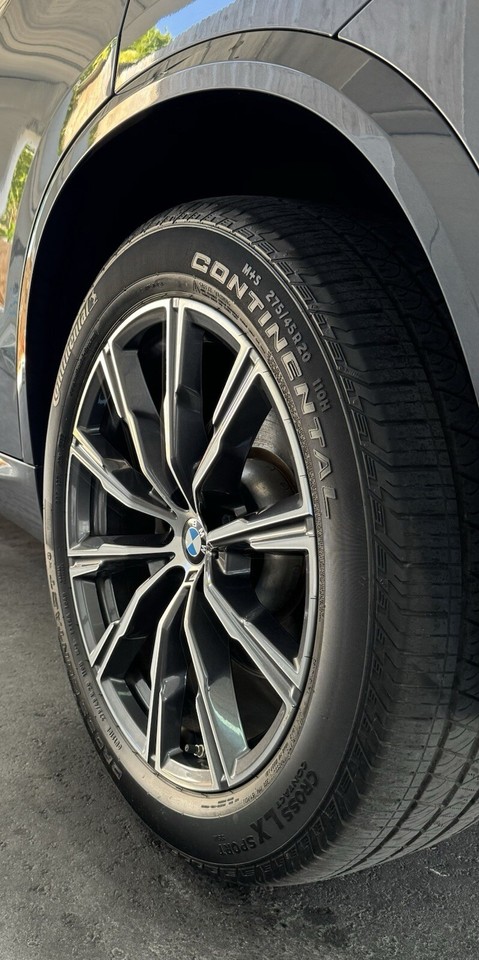Wheels BMW OEM X5 X6 G05 G06 Style 740M with Continental Tire ...