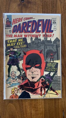 DAREDEVIL #9 (1965) 1st Appearance ORGANIZER Wally Wood Art The Man ...