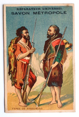 Chromo Types de kroumir LE SAVON Métropole LUNEVILLE | eBay