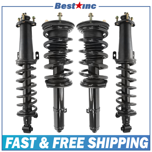 Full Set (4) Complete Strut Assembly for 2006-2013 Lexus IS250 V6 2.5L ...