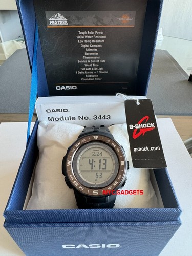CASIO PRO TREK PRG -330 Tough Solar Watch | eBay