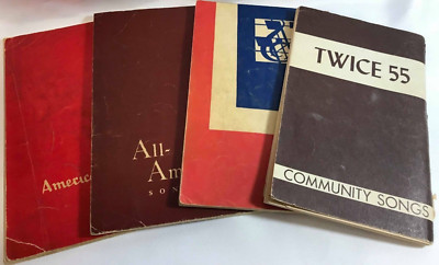 Song Books Lot of 4 VINTAGE paperback American Song Books | eBay