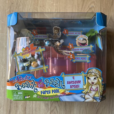 Bratz Beach Bash Party Pool Playset for Lil Bratz Dolls New | eBay