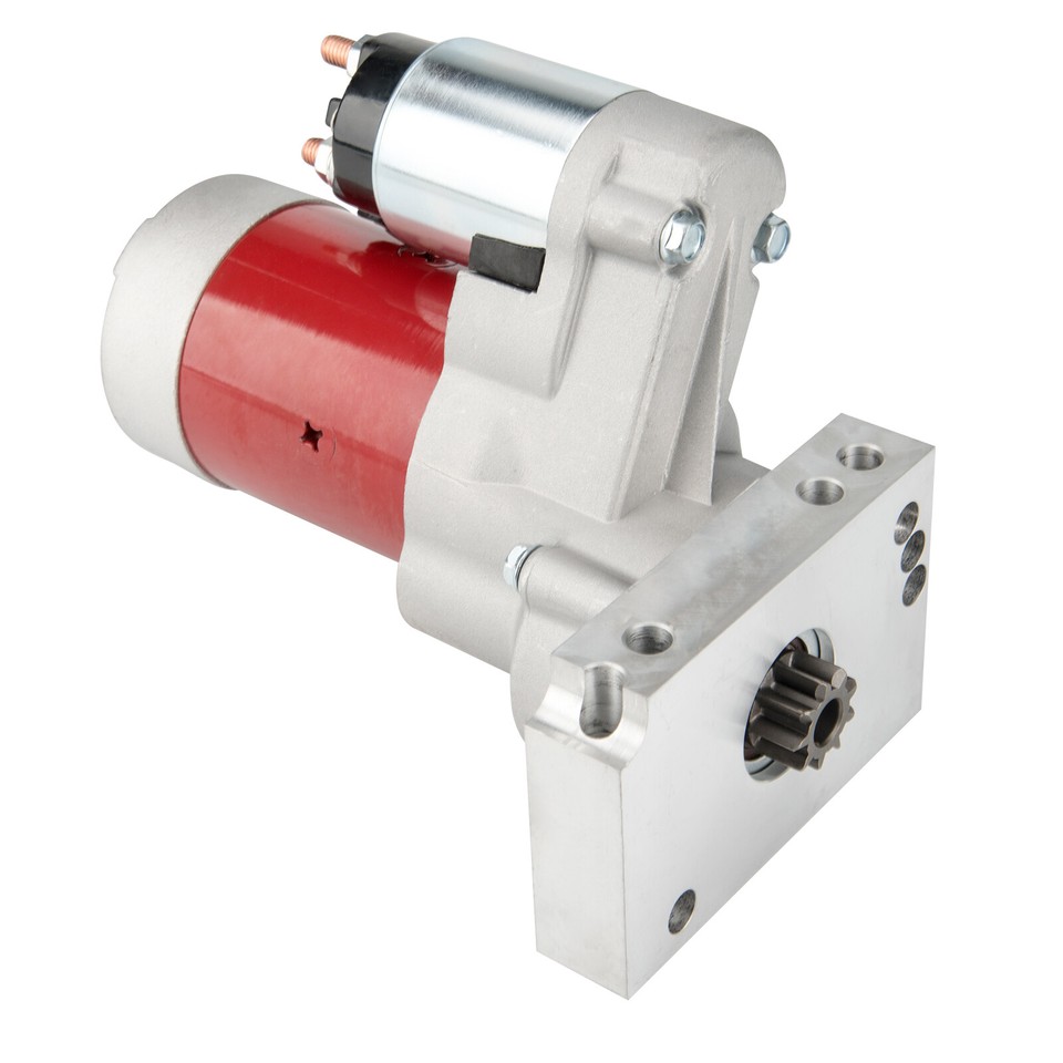 4Hp High Torque Mini Starter Red For Chevy SBC 350 BBC 454 10" 153T 11 ...