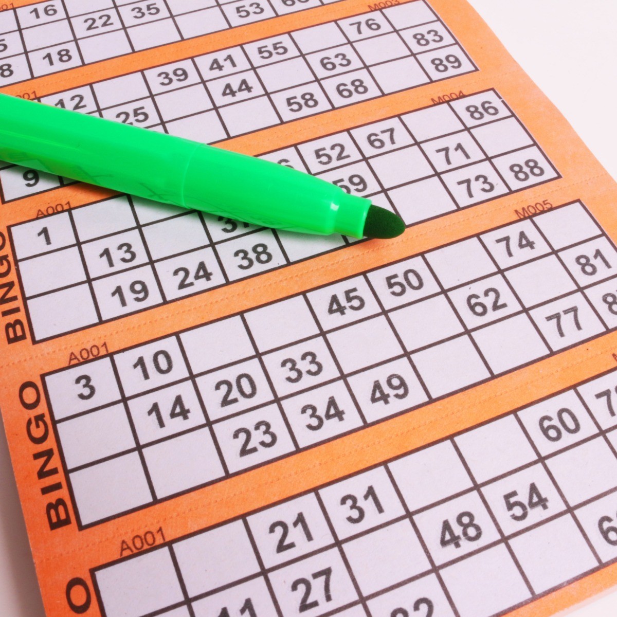 COLOURED BINGO PEN SET Blue/Red/Green Raffle Dabbers Multi-colour ...