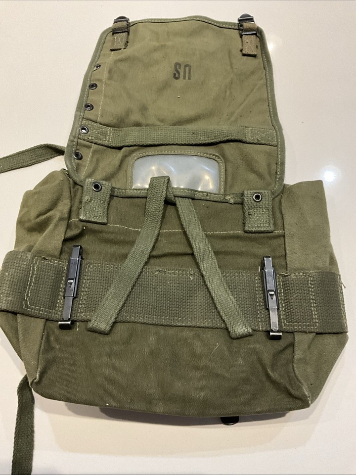 1960 Original Vietnam U.S. Military M1956 Field Pack Military Canvas ...