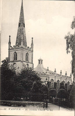 Warwick. St Nicholas Church # 22 by LL / Levy. Black & White. | eBay UK