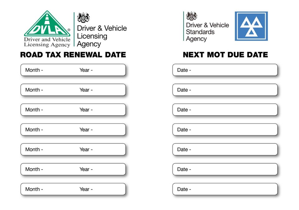 Vehicle Service Book - Blank History Book Maintenance Record ...