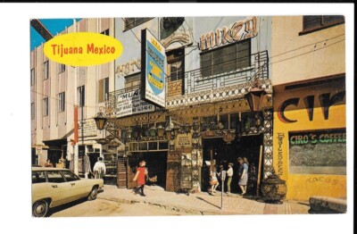 Postcard Tijuana Mexico Wrought Iron Stores Mexican Heritage Arts Dated 1972 | eBay