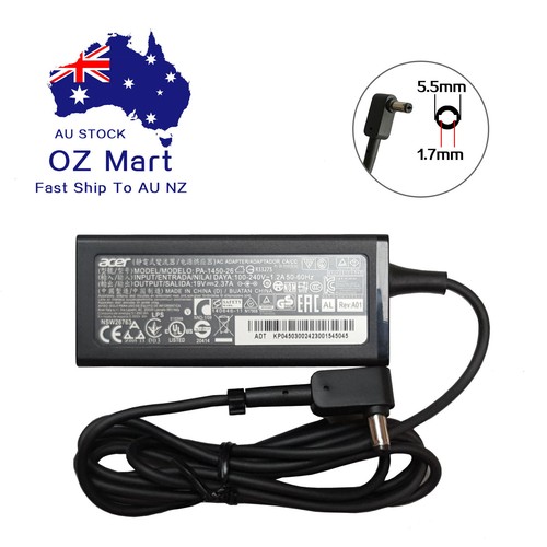 Genuine 45W Power Adapter Charger Acer TravelMate P446-M P246-M P259-M ...