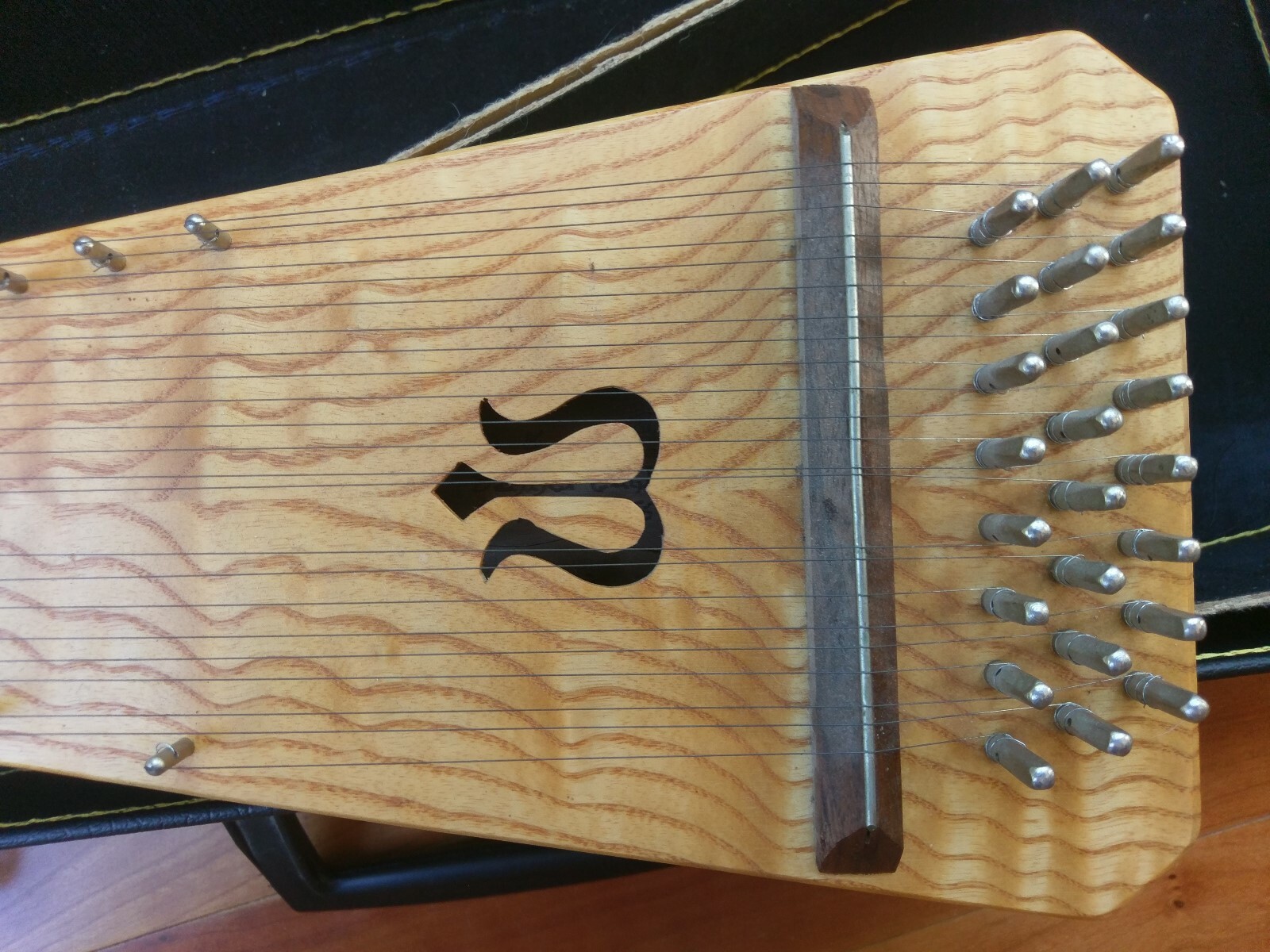 Archie Smith Bowed Psaltery Wooden Wood String Instrument Numbered ...