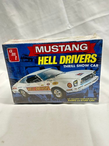 Mustang Hell Drivers Show Car Vintage Model Kit By AMT 1/25th Scale | eBay