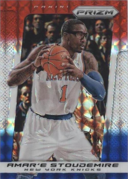2013-14 Panini Prizm - Amare Stoudemire #151 Red White & Blue Mosaic ...