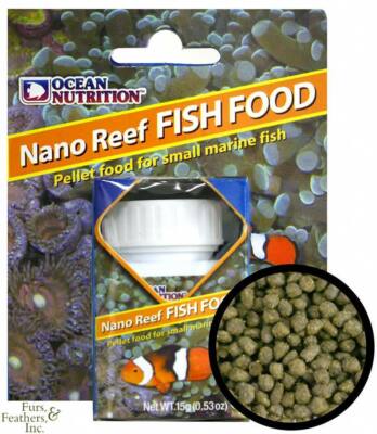 Ocean Nutrition Nano Reef Fish Food 15g Pellet Food Small Marine Fish ...