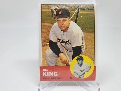 1963 Topps Baseball #176 Jim King VG sc | eBay