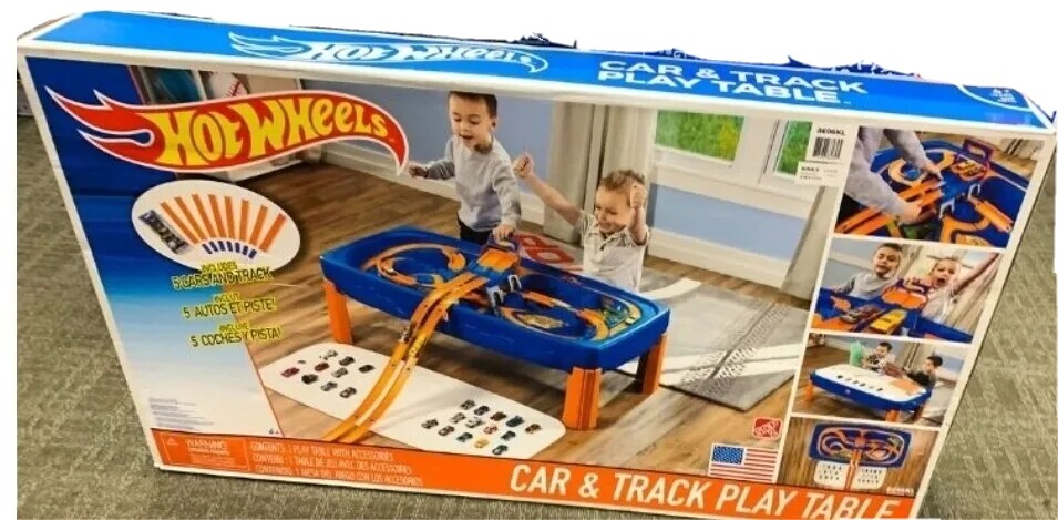 Hot Wheels Car Table