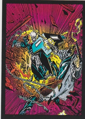 1992 MARVEL GHOST RIDER 2 SINGLE TRADING CARD #14 CONFRONTATION | eBay