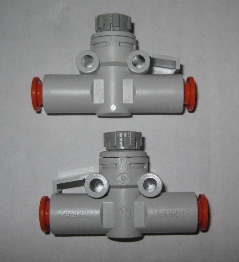 New Lot of 2 SMC Speed Control Valves AS2052F | eBay