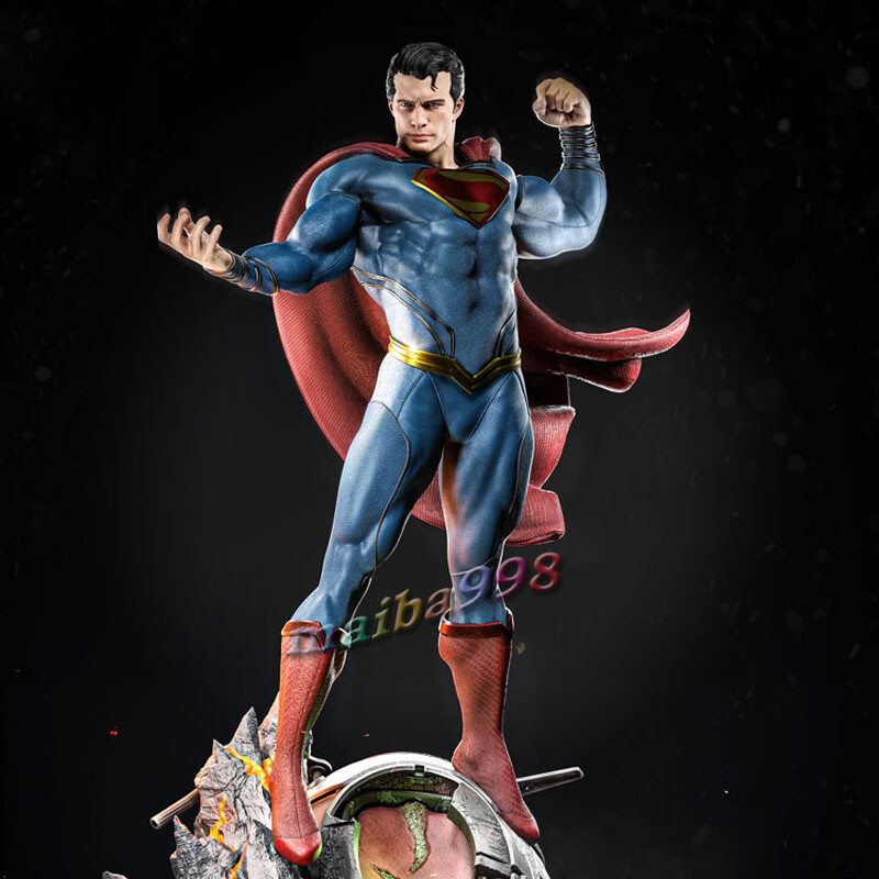 1/8 31cm SUPERMAN 3D Print GK Figure Model Kit Unpainted Unassembled ...