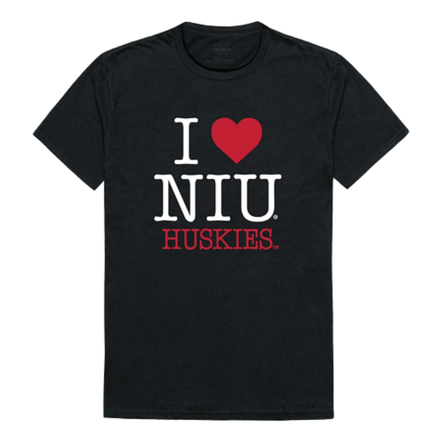 Northern Illinois University Huskies NIU NCAA Cotton I Love Tee T Shirt ...