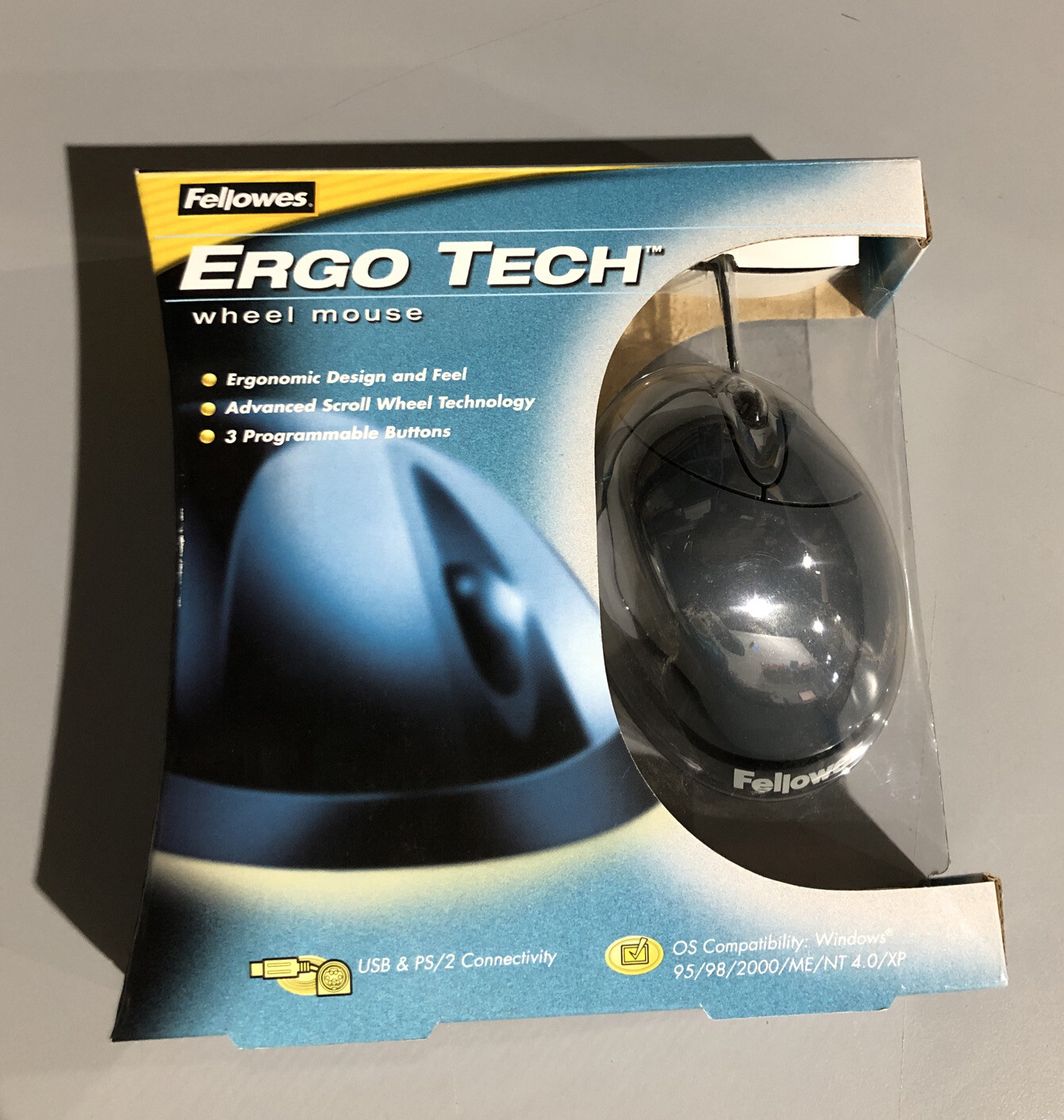 Ergo Tech Wheel Mouse By Fellows New | eBay