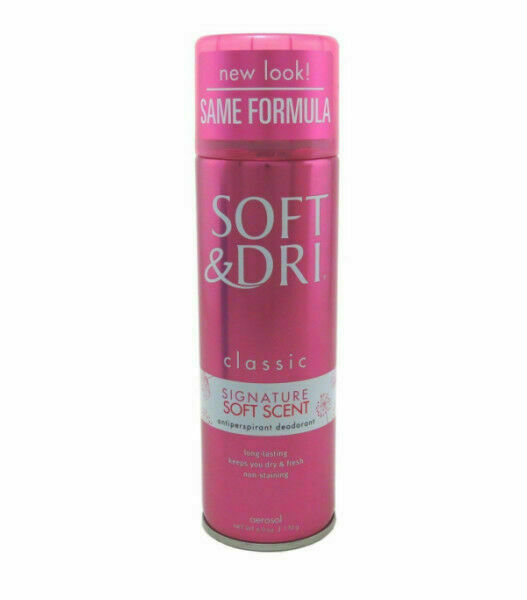 Soft & Dri Signature Soft Scent Aerosol Anti-Perspirant Deodorant - 6oz ...