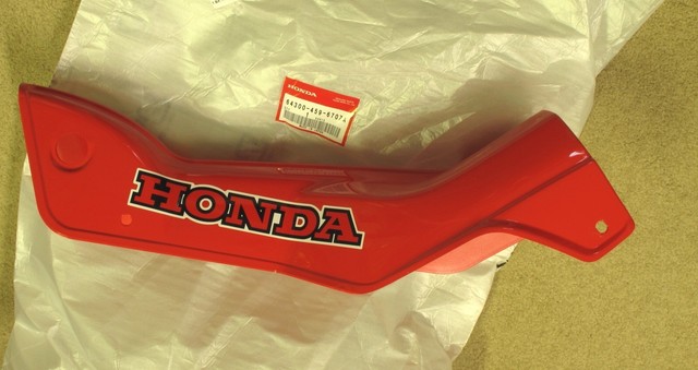 1980 Ct110 Honda Trail 110 Ct 110 Red Center Frame Cover 64300-459 ...