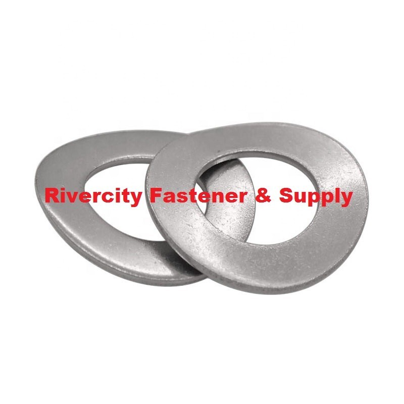 (5) 1/2" Stainless Steel Wave / Curved / Bent Washers Type B 1/2 Washer ...