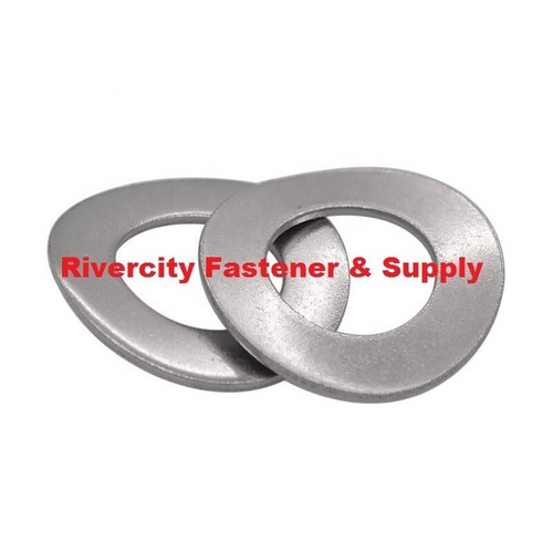 (5) 1/2" Stainless Steel Wave / Curved / Bent Washers Type B 1/2 Washer ...