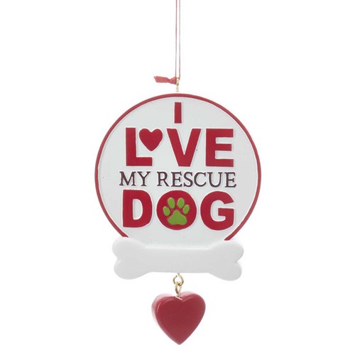 Rescue Dog Sign Ornaments | eBay