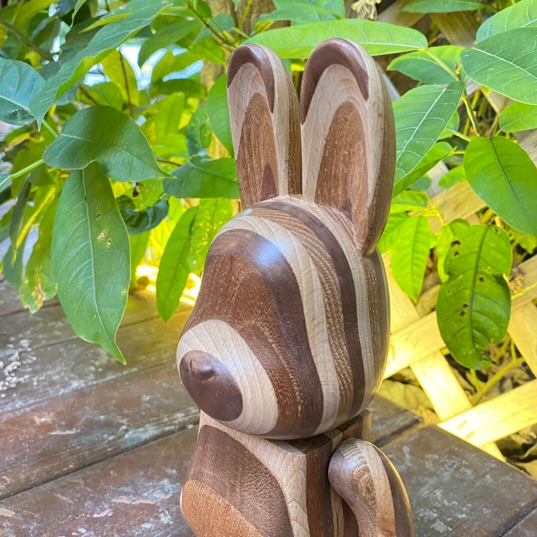 Rabbitbrick 400% Horizon Rabbit R@Bbrick Karimoku Layer 11 inches ...