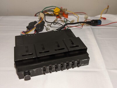 Alpine 3210 7 Band Graphic Equalizer EQ Vintage Rate | eBay