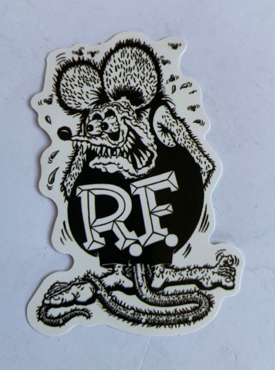 Rat Fink Vinyl Stickers -10 Assorted Stickers - Big Daddy Roth -3 Inch ...