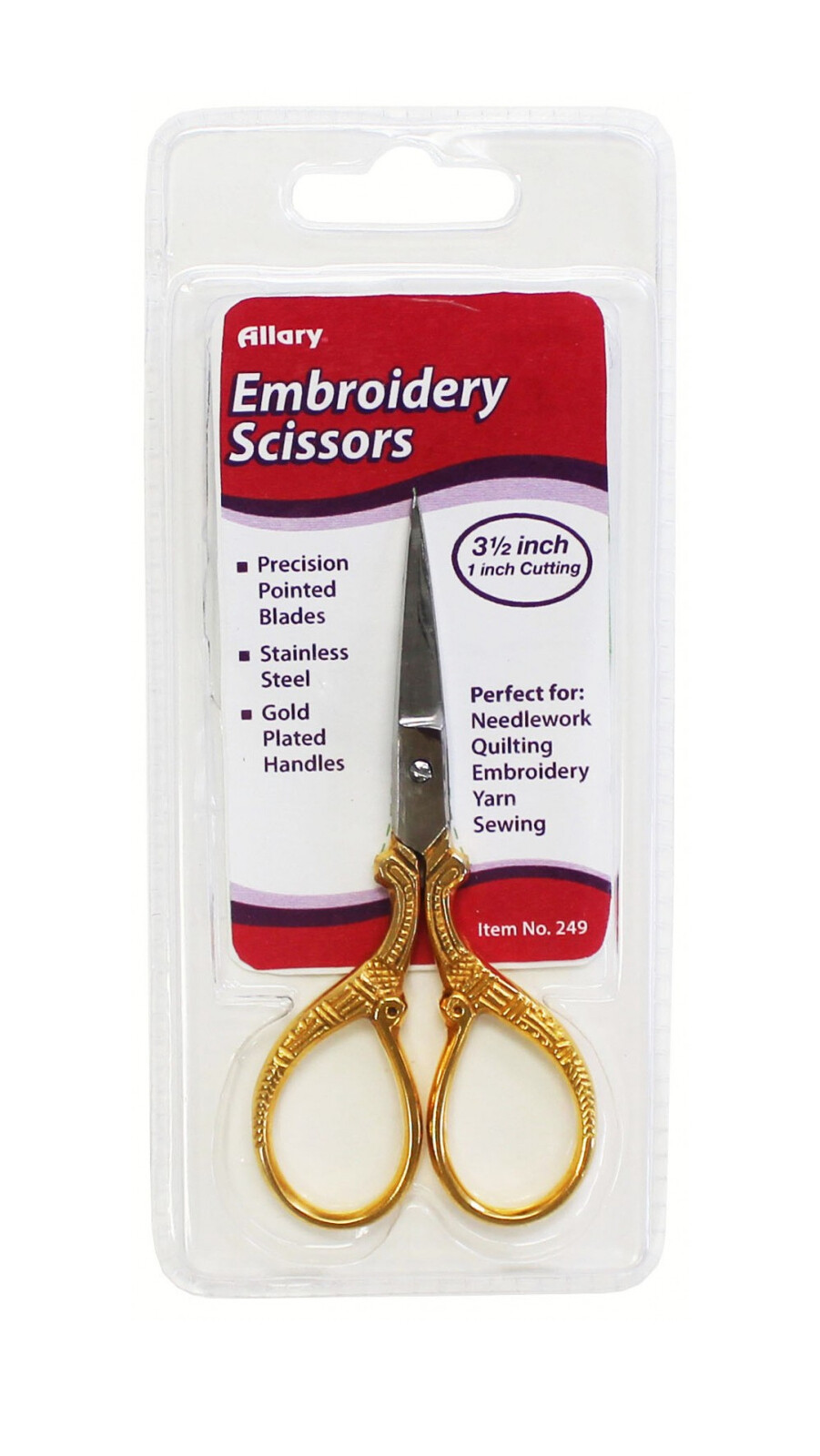 Allary 3-1/2 Inch Embroidery Scissors | eBay