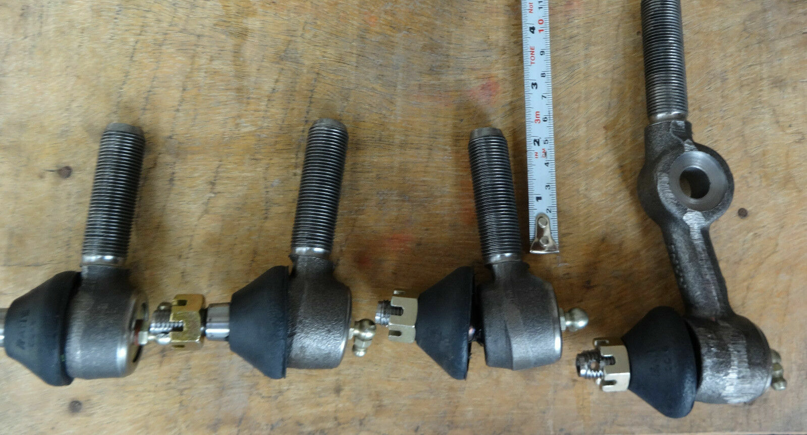 GENUINE TIE ROD END SET FOR MAHINDRA & MAHINDRA JEEP RHD &ALL CJ WILLYS ...