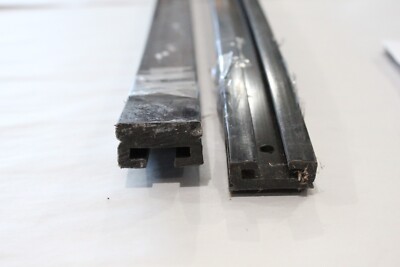 (Pair) Bottom Line Traction BLACK Hyfax Slides Profile 8 Skidoo 56" | eBay