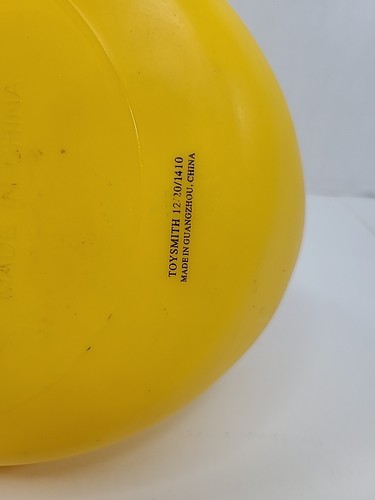 2012 Jumbo Rubber Duck Toysmith Huge Big Large 8" Yellow Ducky Pool Tub ...