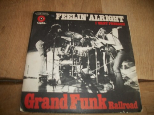 vinyle 45 tours, feelin' alright, i want freedom, grand funk rairoad | eBay